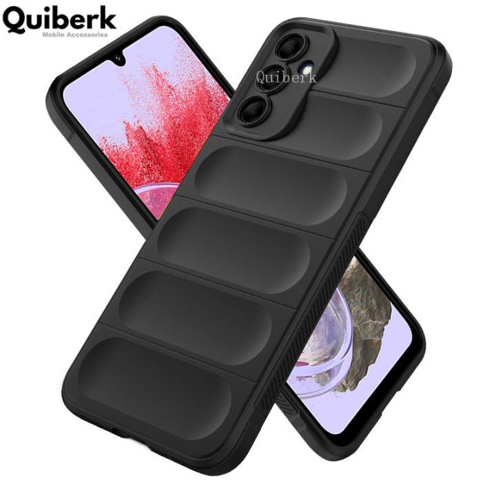 Quiberk for Samsung Galaxy M34 5G Silicone Soft Case Camera Protection ...