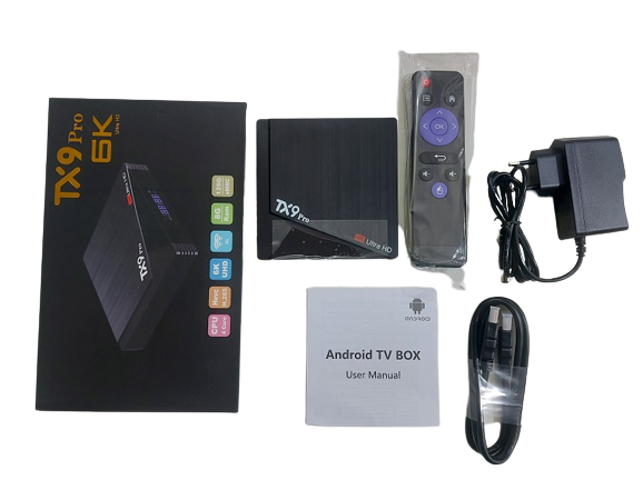 TX9 Pro Android TV Box 8GB RAM play Store Wifi | Daraz.com.bd