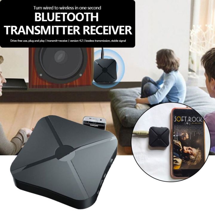 COD 2 in 1 Wireless Bluetooth 4.2 Audio Transmitter Receiver TV Car ...