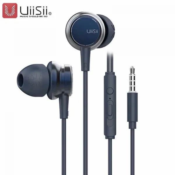 UiiSii HM13 Wired Noise Cancelling Dynamic Heavy Bass Music Metal In ...