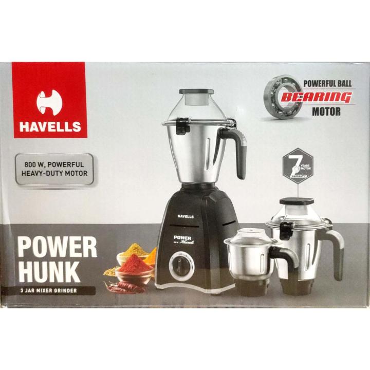 Havells Power Hunk 800w Mixer Grinder 3 jar | Daraz.com.bd
