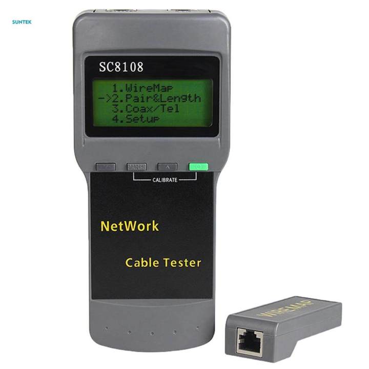 5E 6E SC8108 RJ45 Network LAN Length Cable Tester Meter Tools | Daraz ...