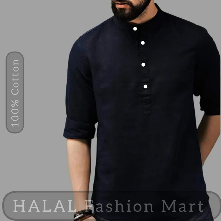 Men's Formal Solid Color Katua | Fatua For Men | Daraz.com.bd