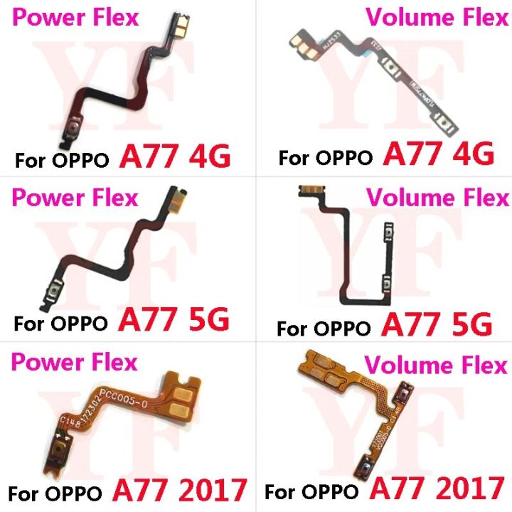 For Oppo A77 2017 2022 A79 A56 A57 A97 A59 4G 5G Power Volume ...