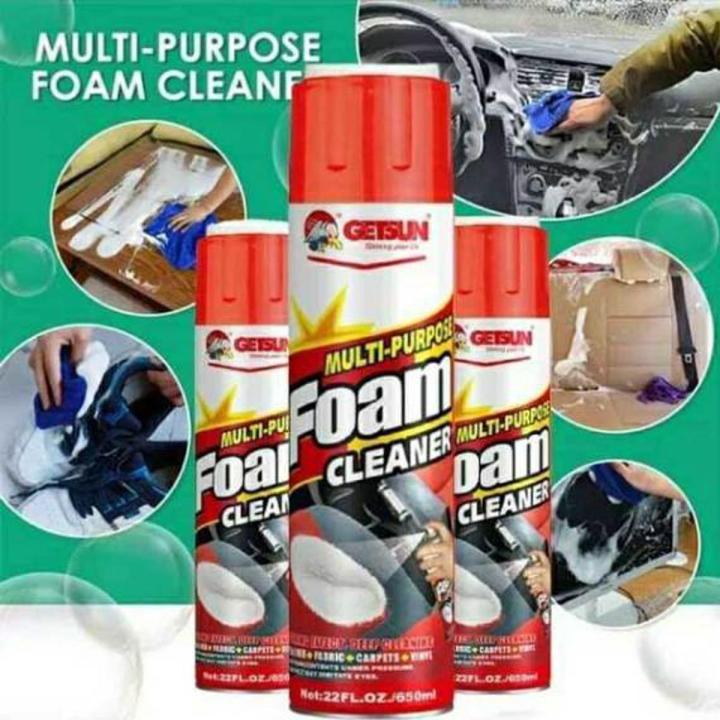 Getsun Multi-Purpose Foam Cleaner - 650ml | Daraz.com.bd