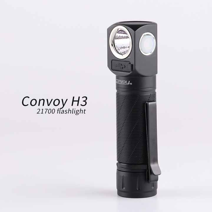 Flashlight Convoy H3 SST40 Led Linterna 2400lm Headlamp 21700 Head ...