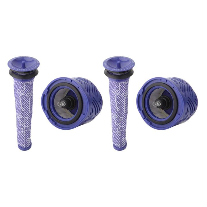 2 Pre-Filter and 2 HEPA Filter Kit for Dyson V6 Absolute Stick Vacuum ...