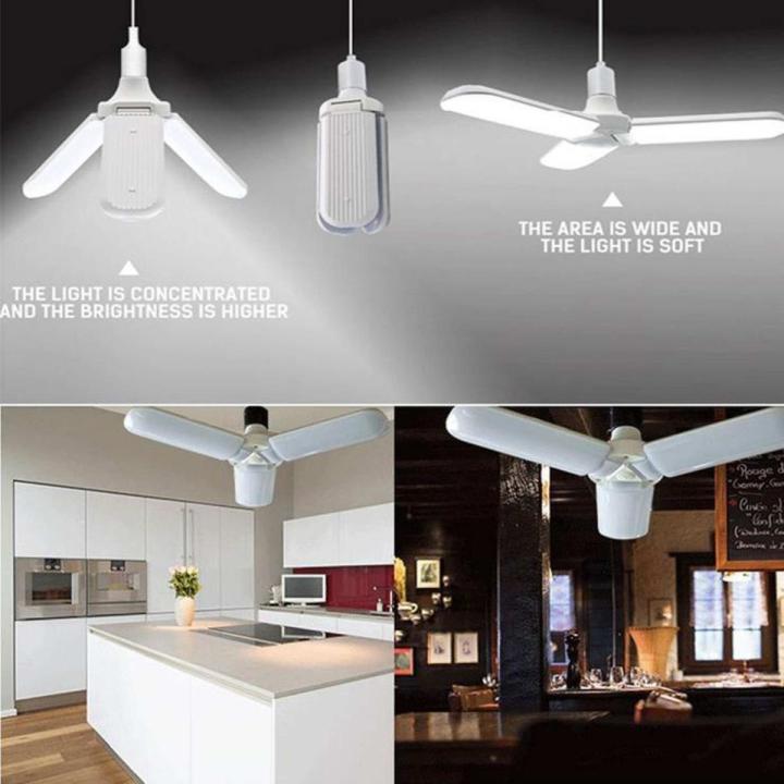 Rechargeable Fan With Light And Mushroom LED Light Combo Set - Blue and ...