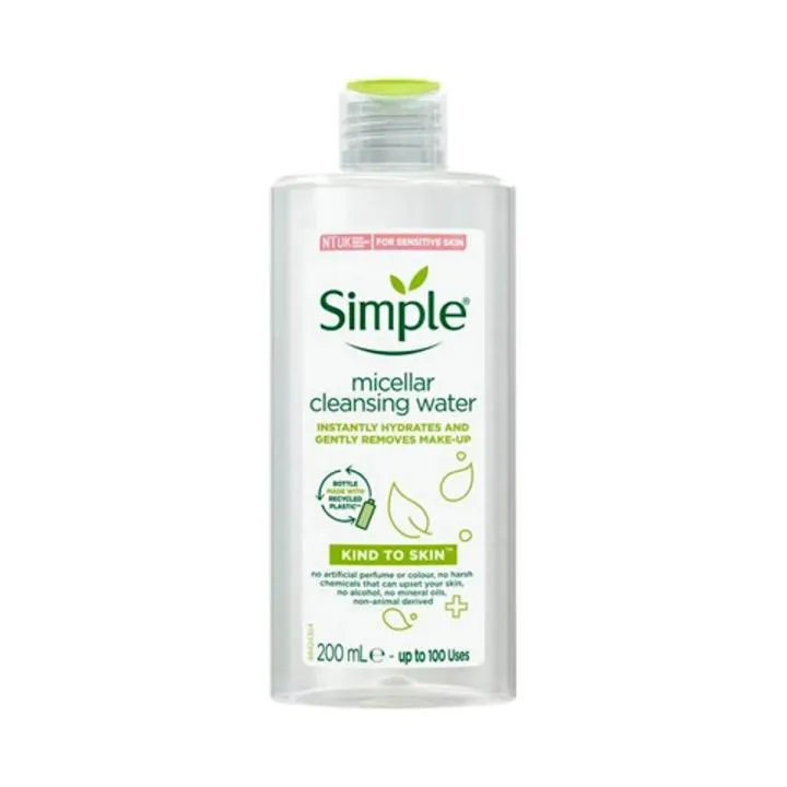 Simple Kind To Skin Micellar Cleansing Water Size: 200ml | Daraz.com.bd