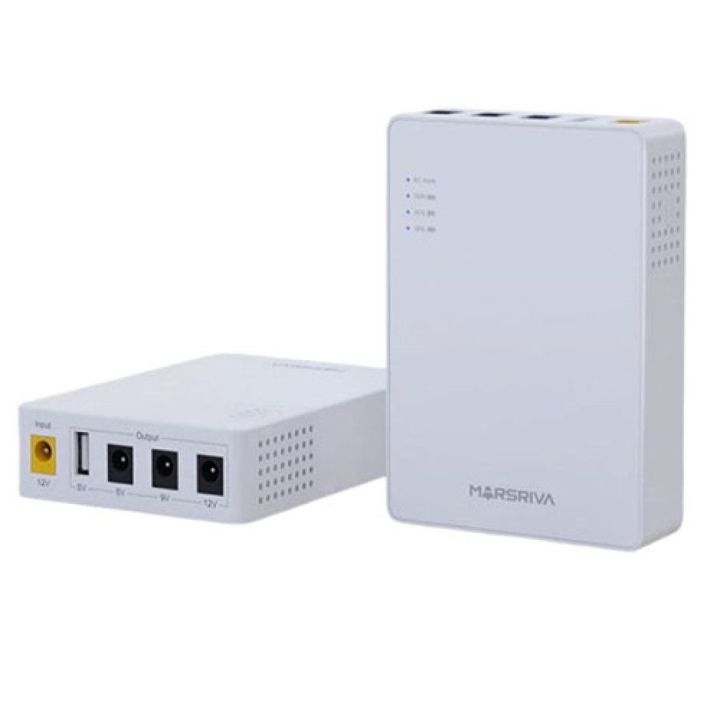 MARSRIVA KP3 Smart Mini DC UPS for Router | Daraz.com.bd