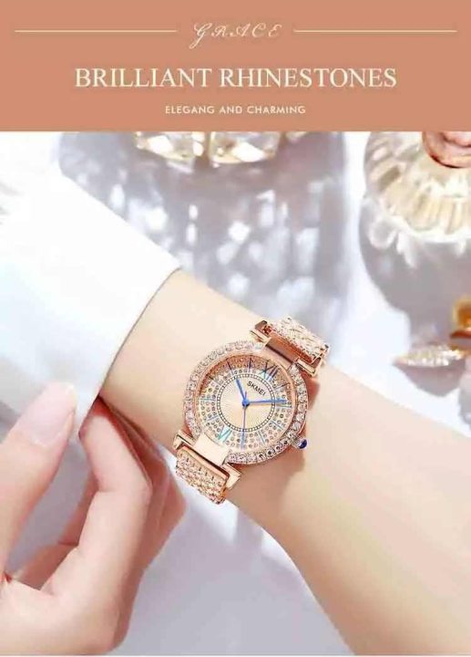 ⌚2 pes Watch & Bracelet set with box/Women Watches Fashion Watches ...