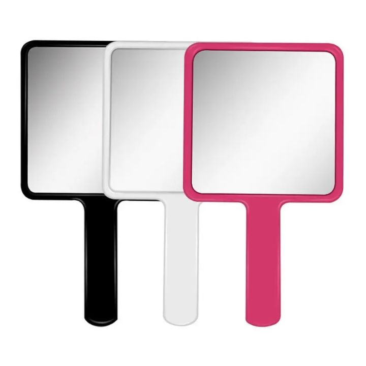 Eyelash Extension Handheld Makeup Mirror Square Makeup Vanity Mirror ...