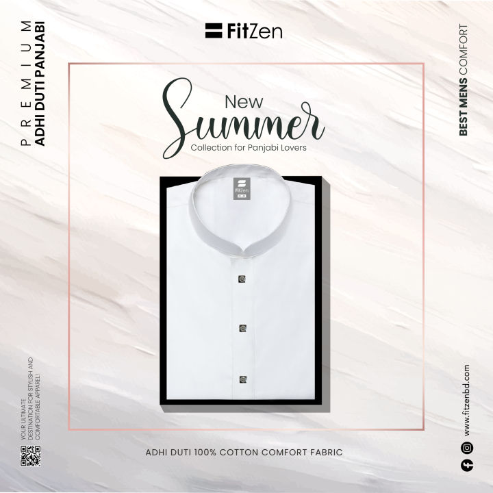 Premium Adhi Duthi Panjabi for Men | Daraz.com.bd