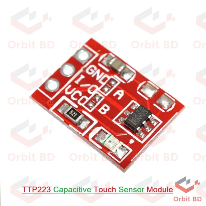 TTP223 Capacitive Touch Sensor Module | Daraz.com.bd