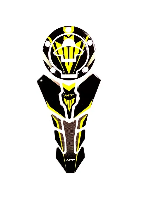 Motorcycle tank pad sticker for yamaha Mt15 or Mt15 bike tank pad -Neon ...