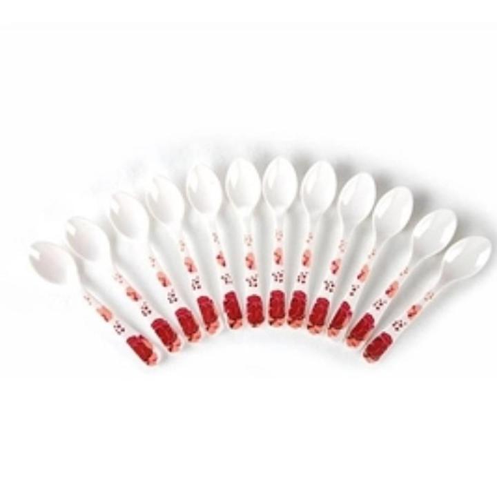 12 Pieces Tea Spoon Set Italiano Melamine RFL | Daraz.com.bd
