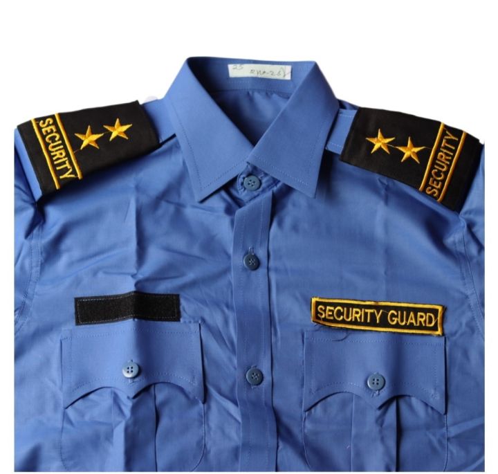 Guard Uniform - Security Gurd shirt - Security Guard dress Men with ...