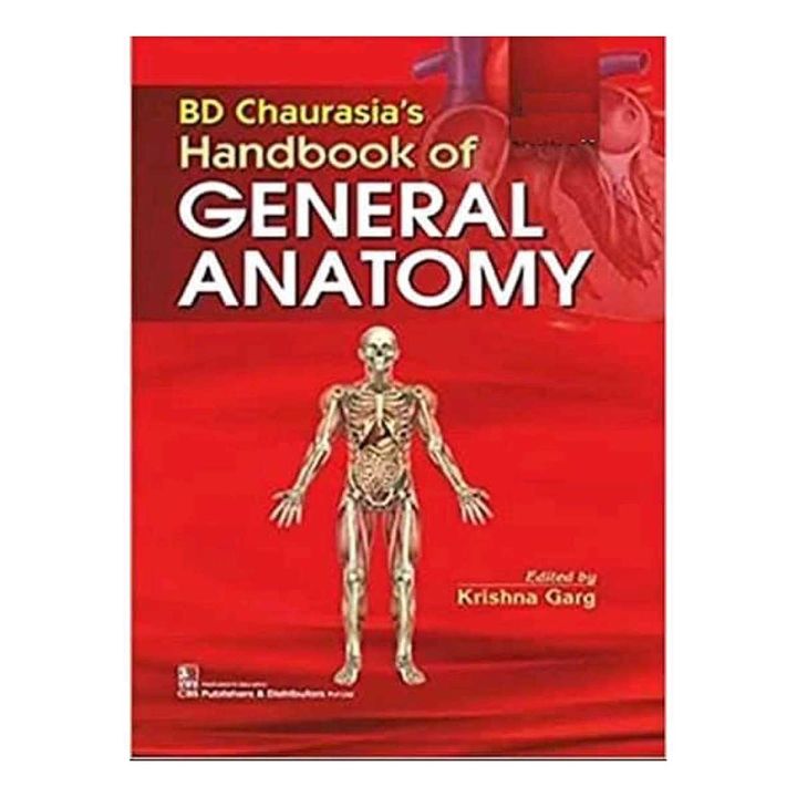 BD Chaurasia's Handbook of General Anatomy | Daraz.com.bd