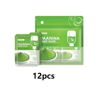 LAIKOU Matcha Mud mask - 5g - 12Pcs pack | Daraz.com.bd