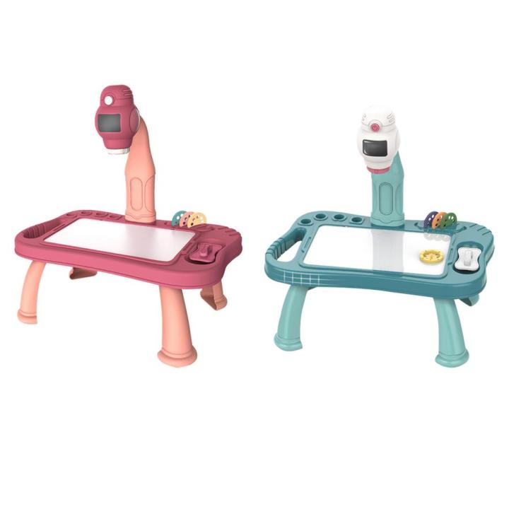 Children Led Projector Art Drawing Table Painting Board Set Kit For ...