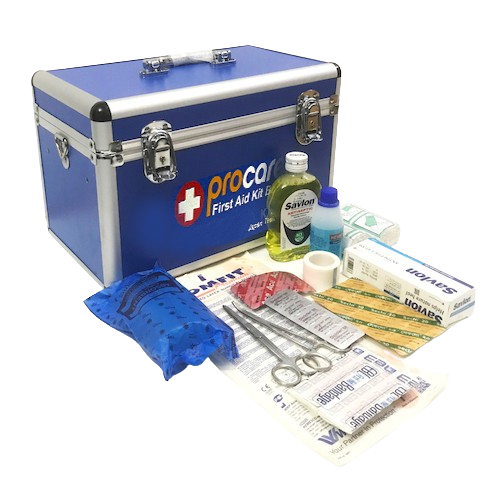Procare Double Lock Aluminium First Aid Kit Box | Daraz.com.bd
