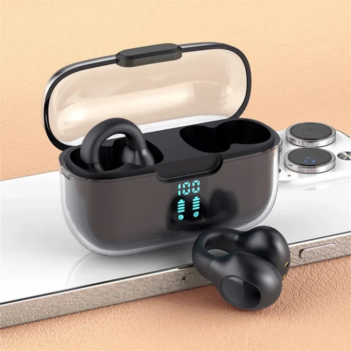 G91 TWS Wireless Bluetooth Headphones V5.3 Bilateral Stereo Earclip ...