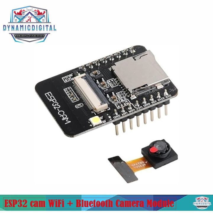 ESP32 cam WiFi + Bluetooth Camera Module Development Board ESP32 With Camera Module OV2640 ...