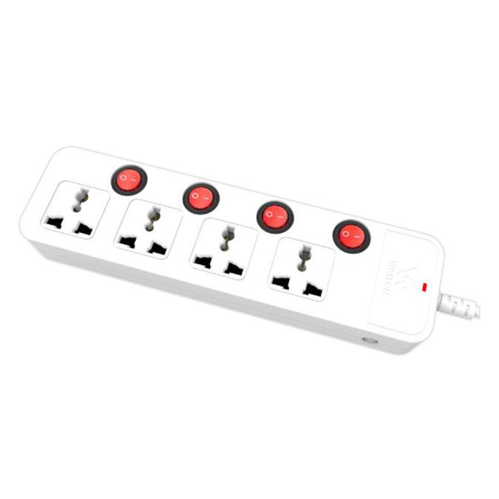 Walton Four Point Extension Socket Walton 4 Port Multi plug With 5 ...