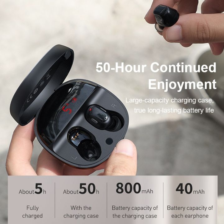 Baseus WM01 Plus True Wireless Earbuds | Daraz.com.bd