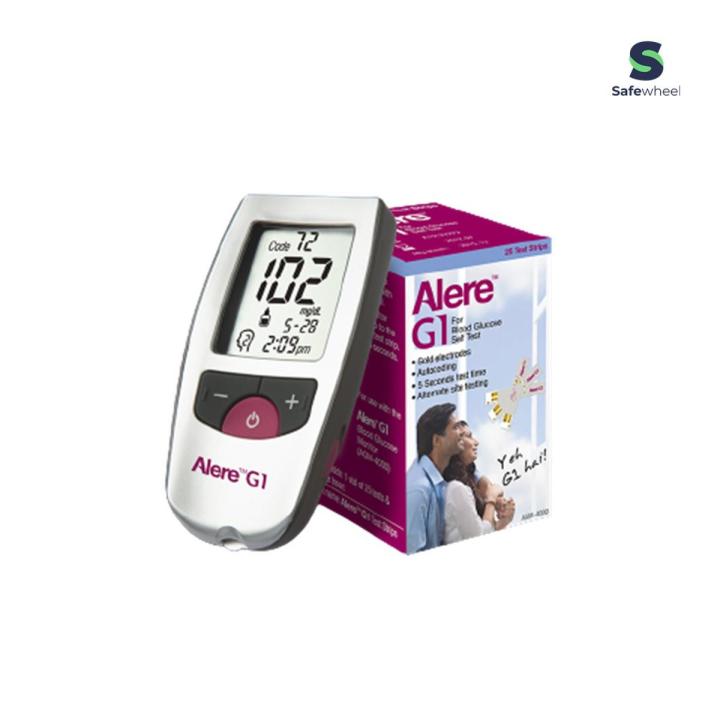 G1 Advance blood glucose Monitor with 10 test strips Alere G1 | Daraz ...