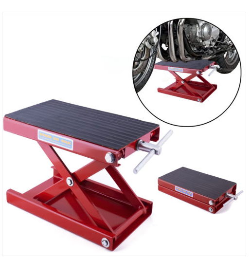 352232509093 500KG Motorcycle Motorbike Bike Motors Stand Scissor Lift ...