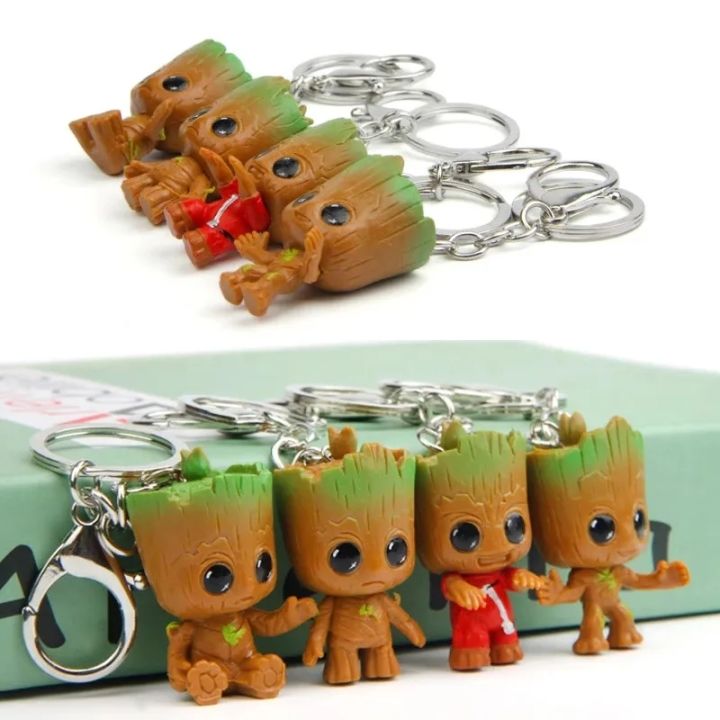 Disney Marvel Baby Groot Keychain Boy Girl Guardians of The Galaxy ...