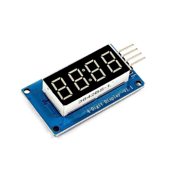 7 SEGMENT DISPLAY MODULE TM1637 4 DIGIT | Daraz.com.bd