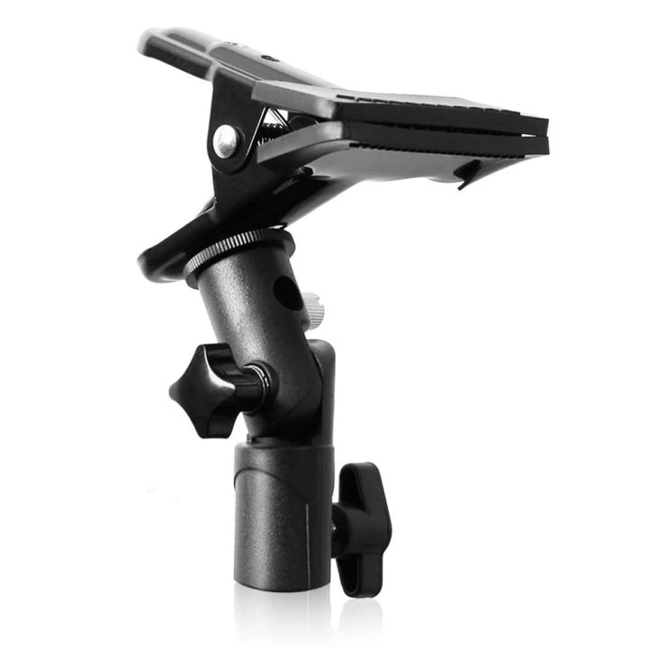Multi Purpose Heavy Duty Clamp Rotatable Clip For Light Stand Holder ...