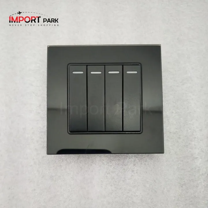 Glass Border High Quality Switch Socket for Home | Daraz.com.bd