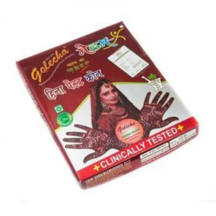 Golecha Mehedi - 12 Pieces (INDIAN) | Daraz.com.bd