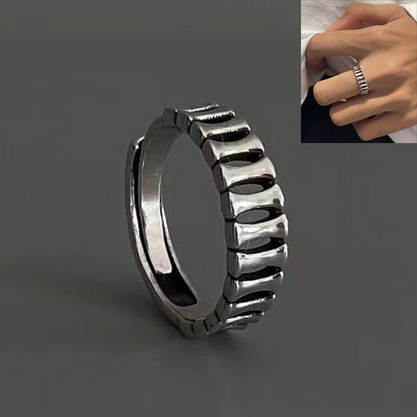 Adjustable Popular Chain Finger Ring Set A1 All-Match Cold Style ...