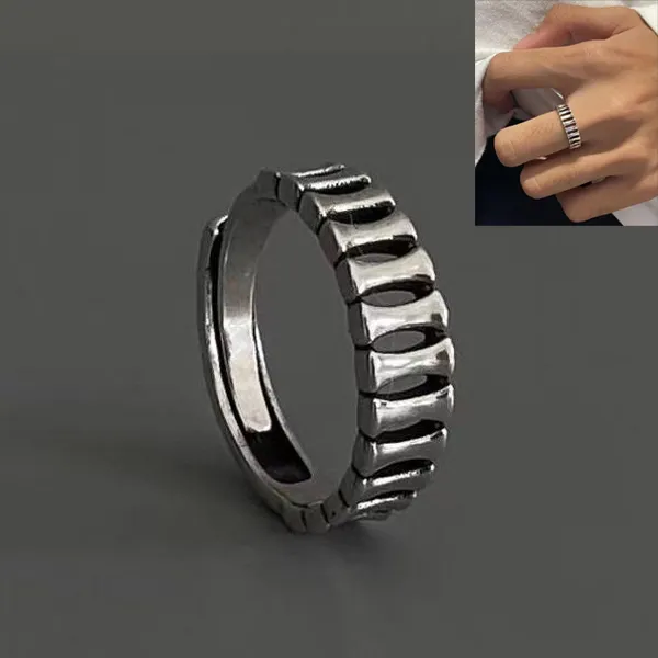 Adjustable Popular Chain Finger Ring Set A1 All-Match Cold Style ...