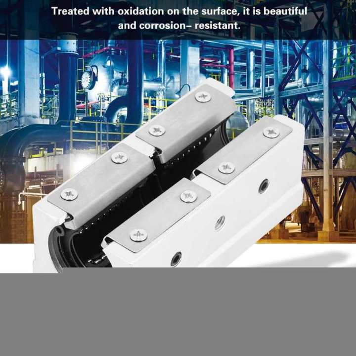 20mm SBR20LUU Aluminum Alloy Long Rail Linear Motion Ball Bearing Slide ...