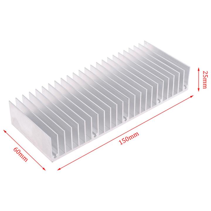 150x60x25mm Radiator Aluminum Heatsink Extruded Heat sink for LED ...