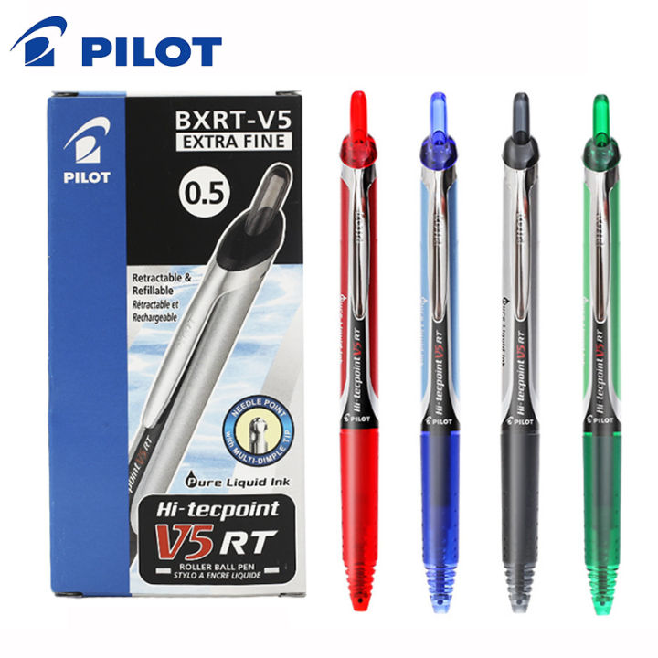 PILOT V5 RT Retractable Liquid Ink Rollerball 0.5 mm (Single Pen ...