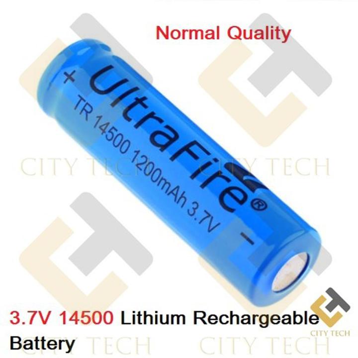 Normal Quality 3.7V Rechargeable Battery 14500 Battery AA Battery 3.7V ...