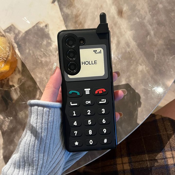 Trendy Creative Personalized Button Mobile Phone Samsung zfold3 Folding ...