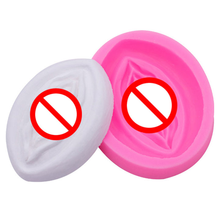 1PC Female Vagina Shape Silicone Mold Sex Silicone Mould for Cake Resin ...