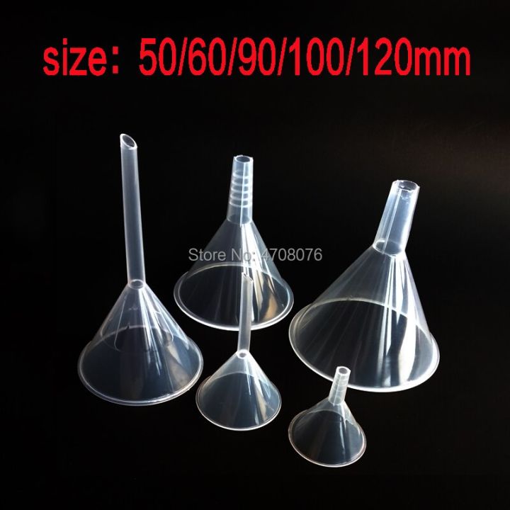 【The road to happiness Store】PP Plastic lab funnel transparent for ...
