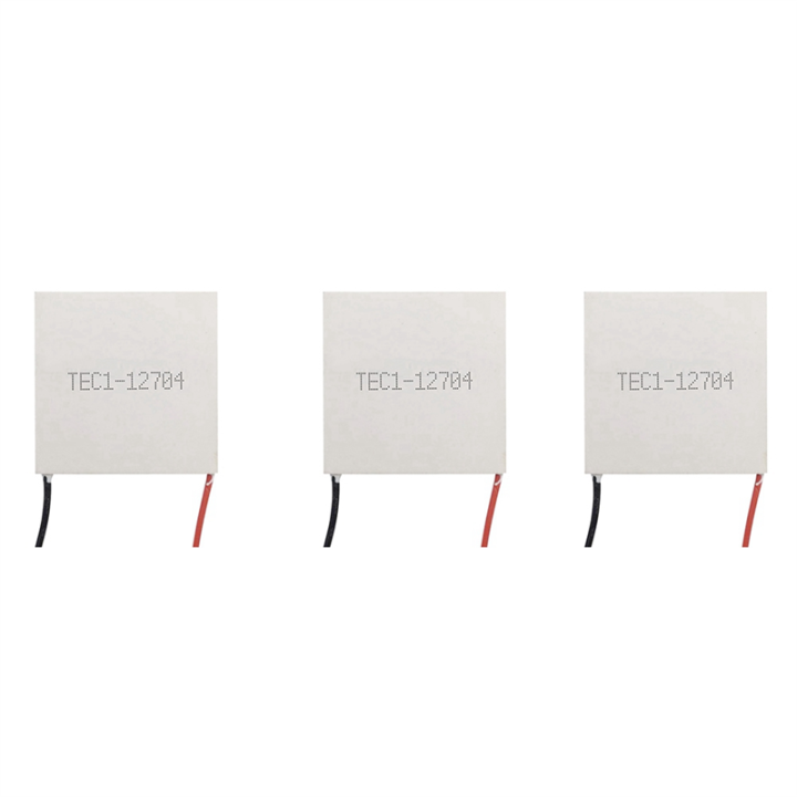 3X TEC1-12704 Thermoelectric Cooler Peltier 30mmx30mm TEC1 12704 ...