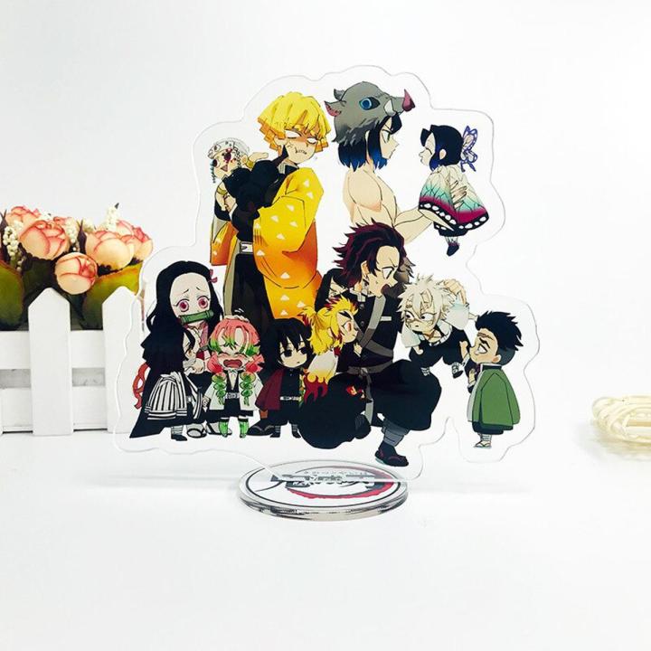 【happy one】Anime Slayer Nezuko Tanjirou Acrylic Zenitsu Shinobu Figure ...