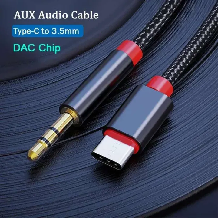 USB Type C to 3.5mm AUX Audio Adapter Cable for Samsung S22 S23 S24 ...