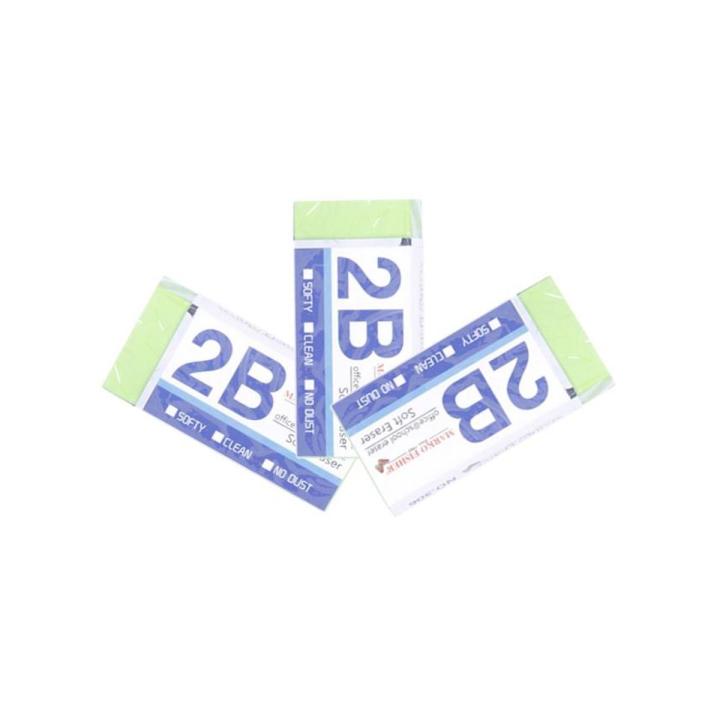 2B Marco Fisher Soft Eraser - 3pcs | Daraz.com.bd
