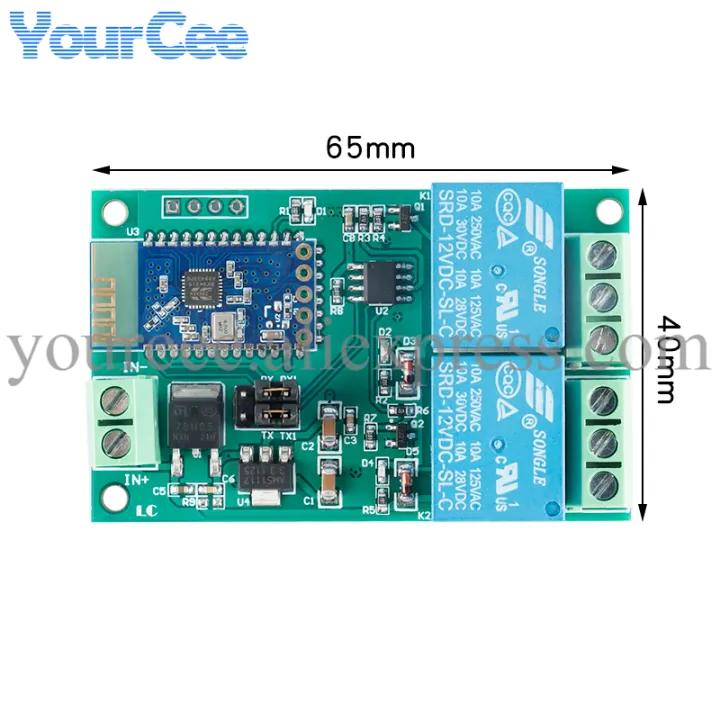 【Hot-Selling】 1 2 4 Way Channel compatible Relay Module 5V/12V Internet ...